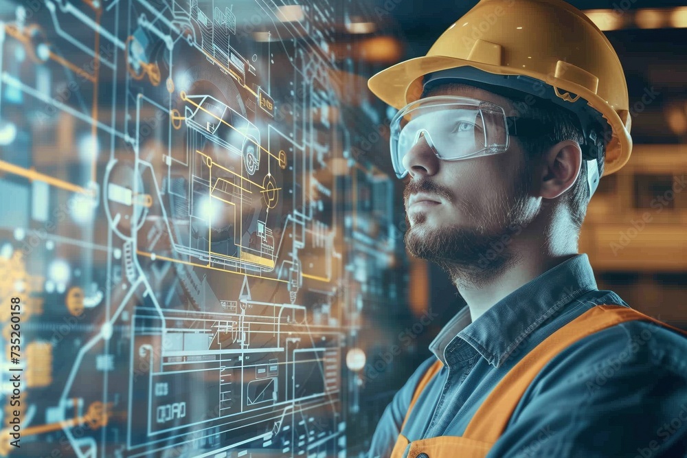 A visually striking flyer design that celebrates the ingenuity of ...