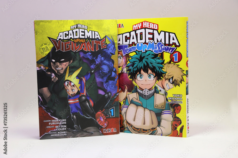 Japanese manga and anime books from My Hero Academy Illegals Vigilante ...