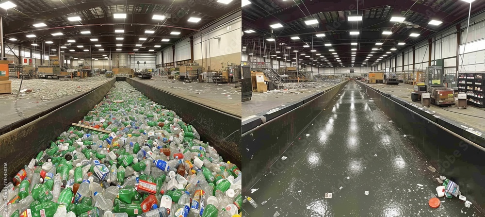 Positive impact of waste sorting on cleanliness before and after ...