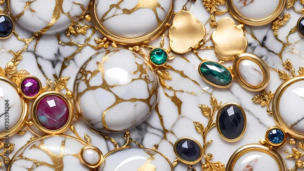 showcase an opulent array of textures and materials, featuring ...
