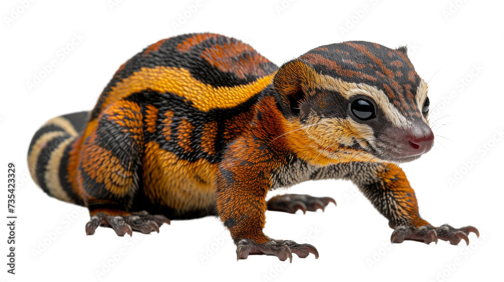A fierce, scaled reptile with sharp claws, the lizard embodies the ...