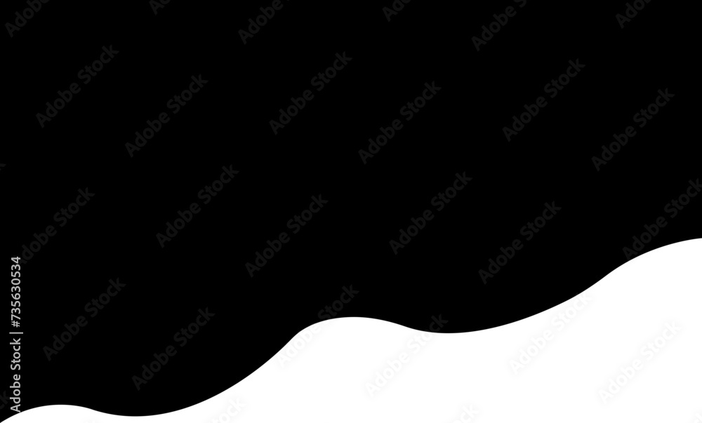 Border shape in trendy Fill style for website design. Vector banner ...