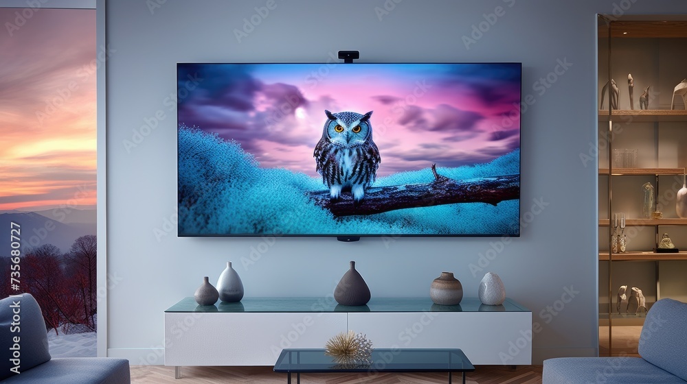 Remote controlled motorized TV mounts for optimal viewing angles, solid ...
