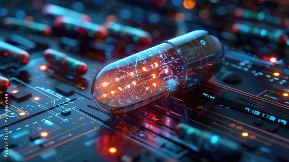 AI-Enhanced Smart Pill Revolutionizing Future Healthcare Stock ...