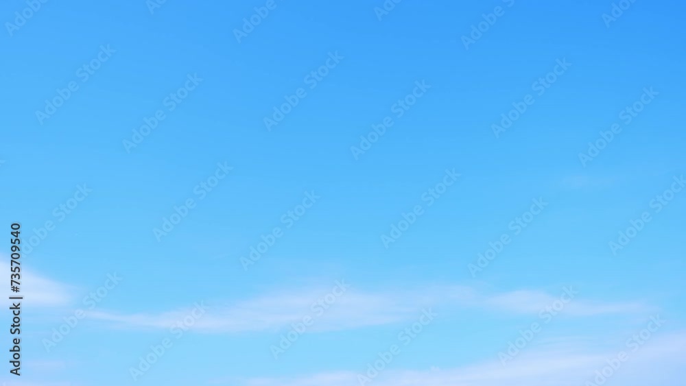 4K : Blue sky timelapse - Mesmerizing time-lapse of clear blue skies ...