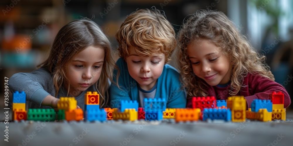 In the preschool classroom, children from different backgrounds engage ...