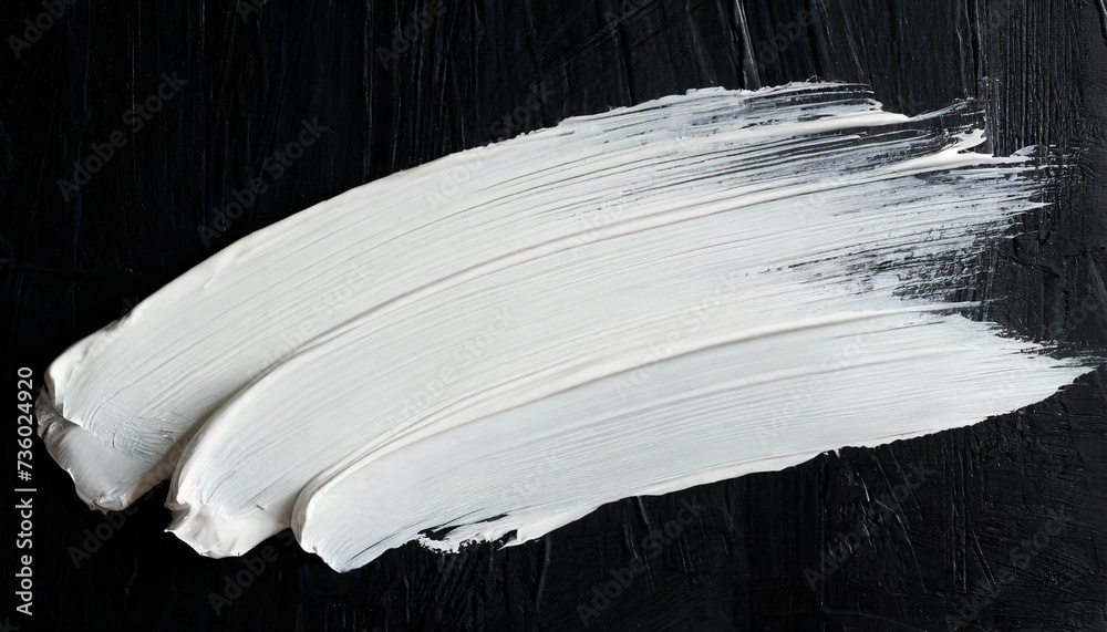 png abstract acrylic and oil white color smear brushstroke cream blot ...