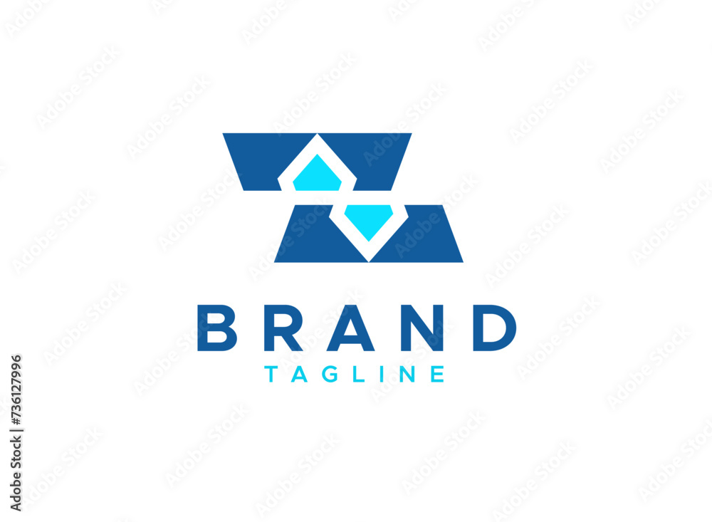 Introducing our stunning Z Letter Diamonds Logo Design Template, this ...