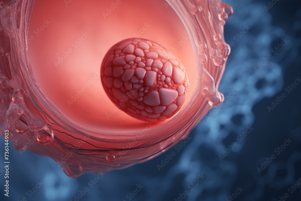 An up-close view of an egg placed inside a glass. This image can be ...