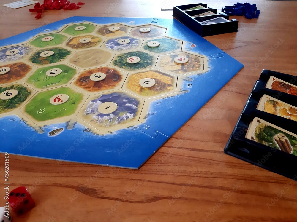 Catan - Jogo de Tabuleiro - Board Game Stock Photo | Adobe Stock