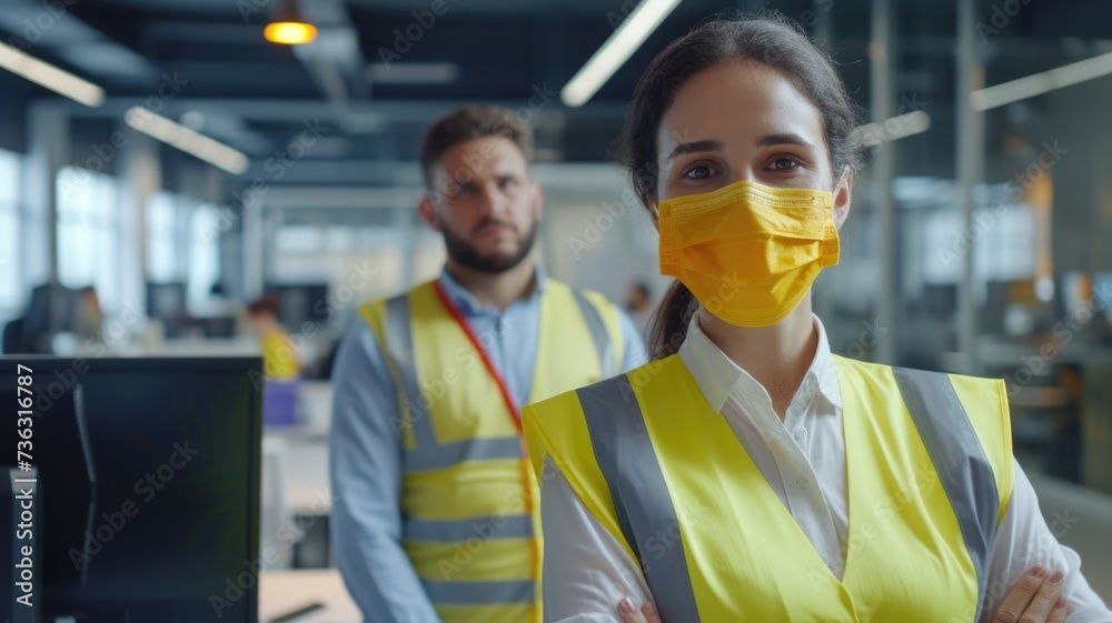 workplace safety poster with motivational messages, encouraging ...