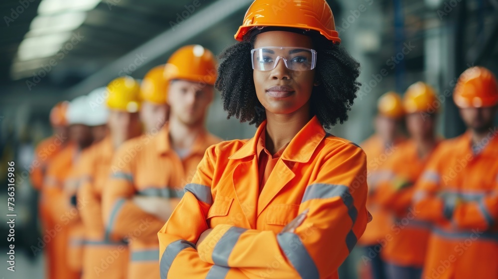 workplace safety poster with motivational messages, encouraging ...