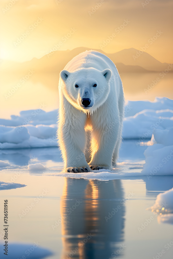 Realistic animal images in nature. Animals and nature. Images created ...