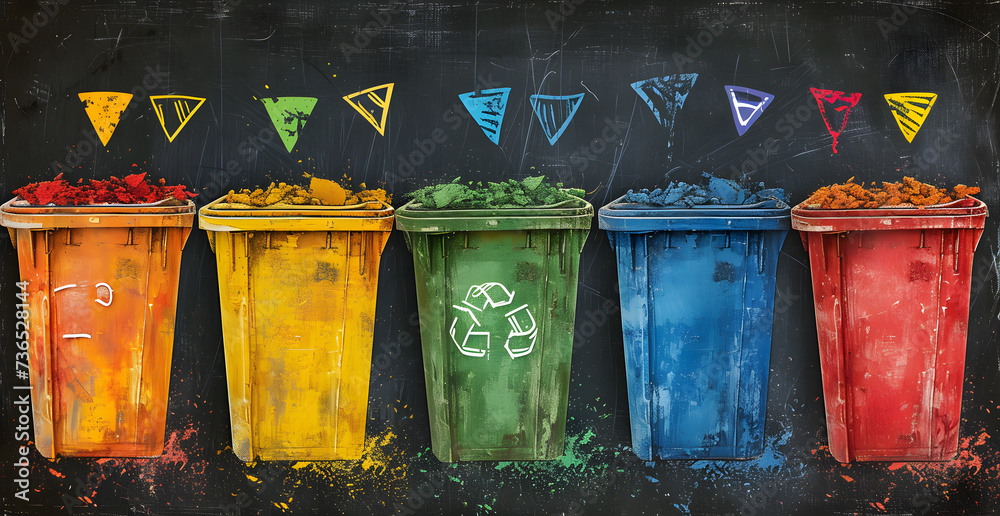 A visually appealing blackboard poster design that promotes the ...