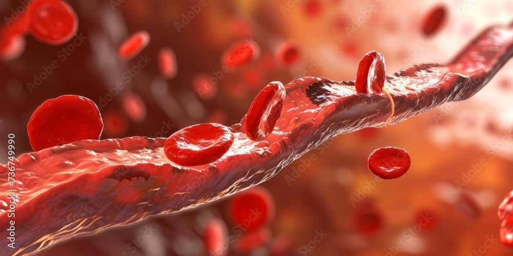 Arterial thrombosis, A blood clot that develops in an artery. It's ...