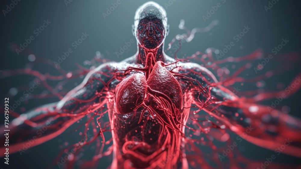 Circulatory system. Blood vessels that carry blood away from and ...
