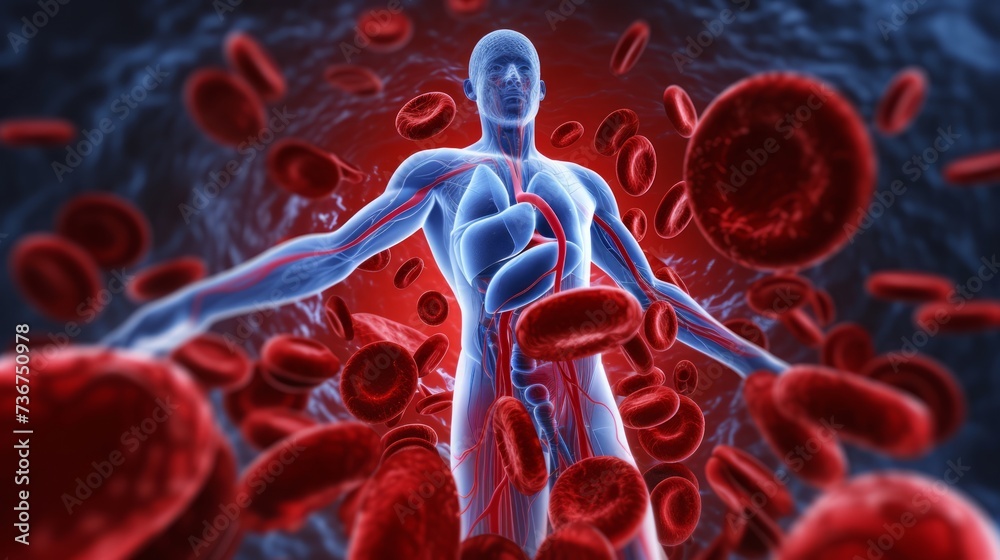 Circulatory system. Blood vessels that carry blood away from and ...