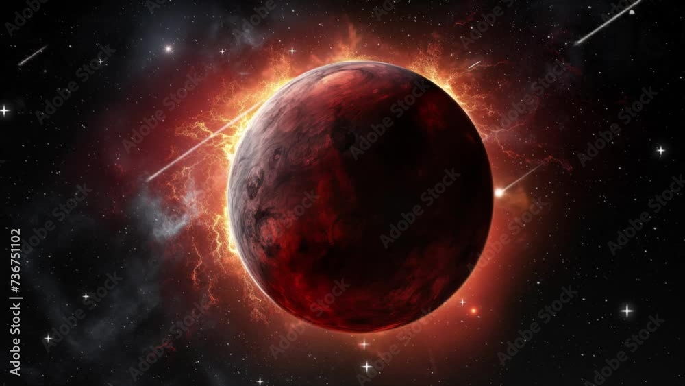 space background concept. a mesmerizing astrophotography image of an ...