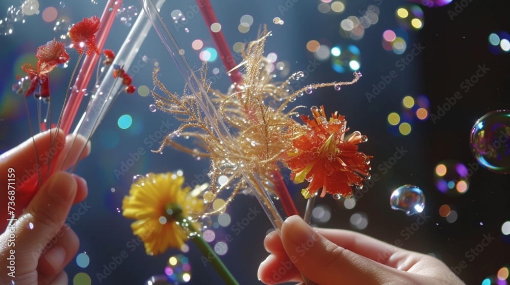 Homemade bubble wands Capture the joy of blowing bubbles with unique ...