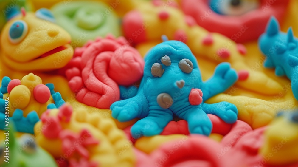 Homemade playdough Create colorful and textured playdough from scratch ...