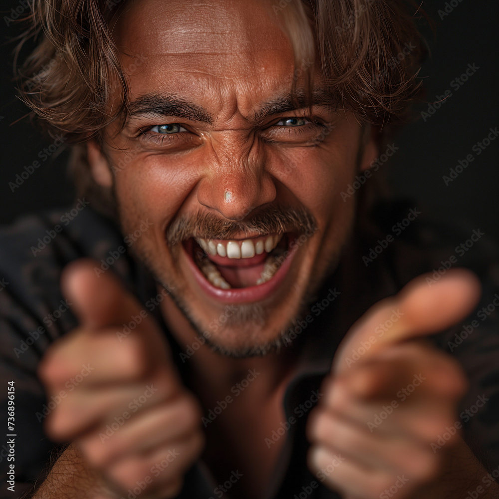 A not quite perfect man, as he smiles lovingly into the camera and is ...