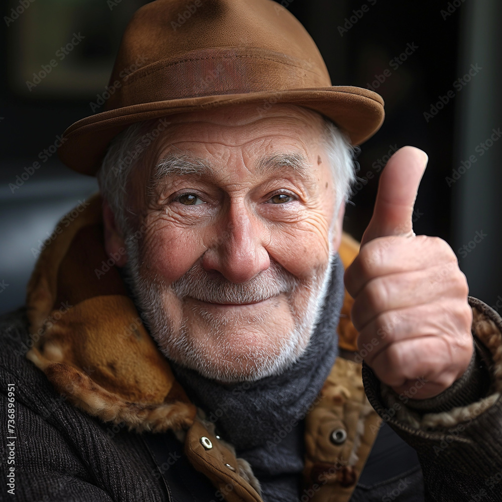 A not quite perfect man, as he smiles lovingly into the camera and is ...