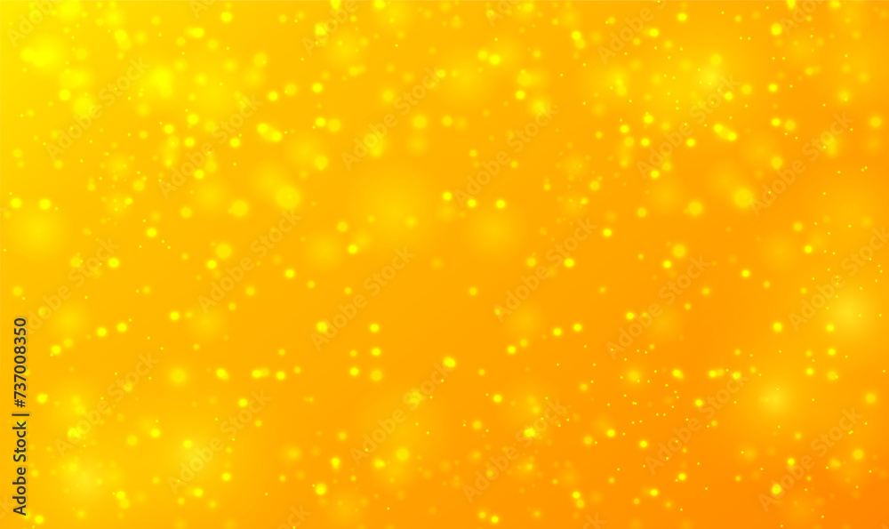 Summer orange sparkling glitter bokeh background. abstract orange ...