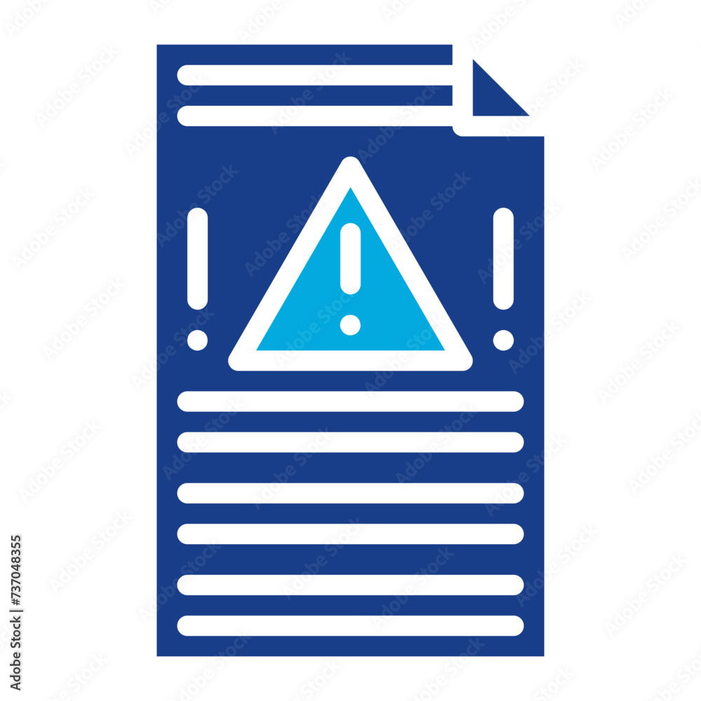 Incident Reporting icon vector image. Can be used for Risk Management ...