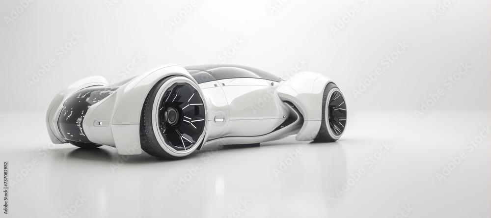 White car , future concept, automotive automobile new car technology ...