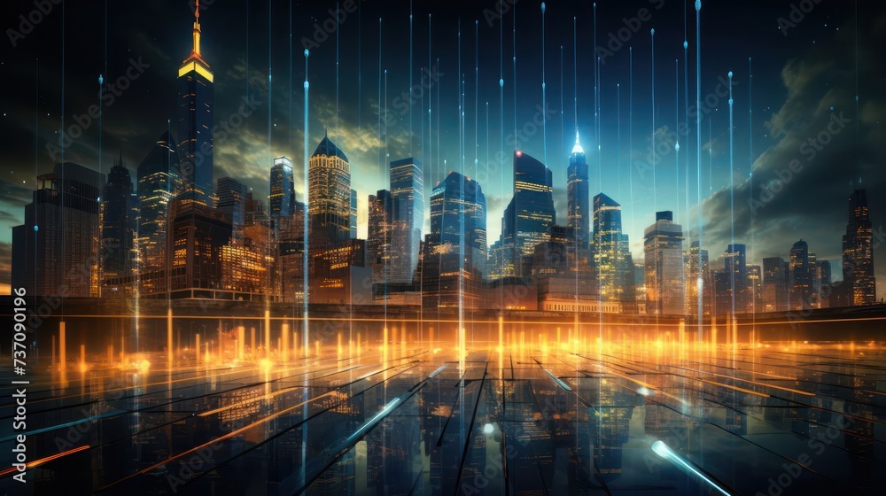 the concept of a long-term investment strategy with an image displaying ...