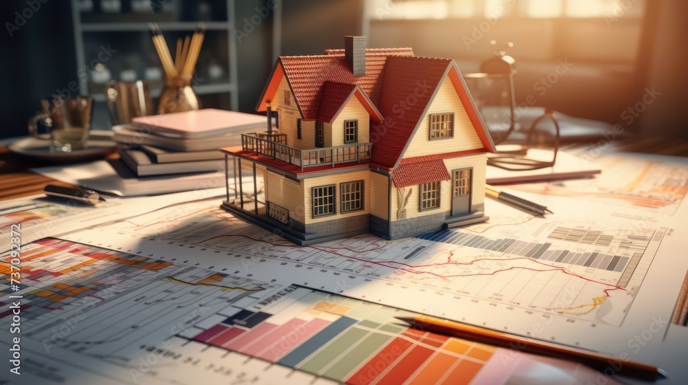 the essence of a tax planning strategy for buying a house with an image ...