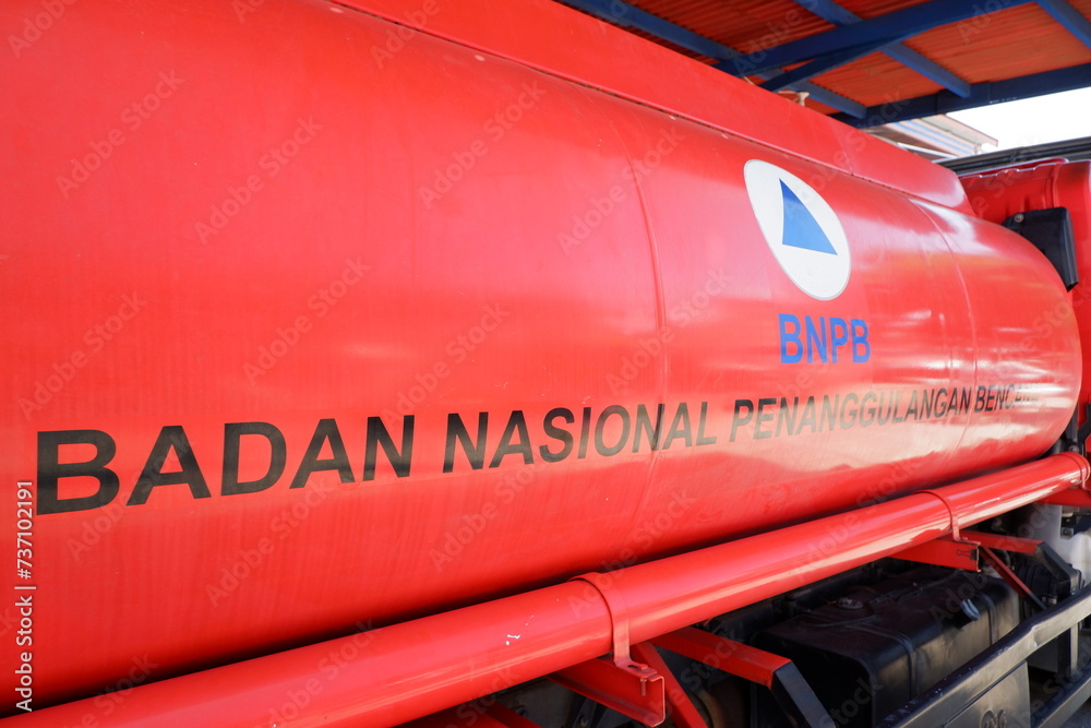 logo of the National Disaster Management Agency or Badan Nasional ...