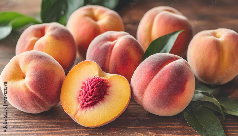 peaches peach fuzz palette colors colour trend 2024 pantone peach fuzz ...