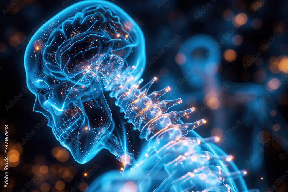 Hernia of the cervical spine, neck pain, spondylosis of the ...