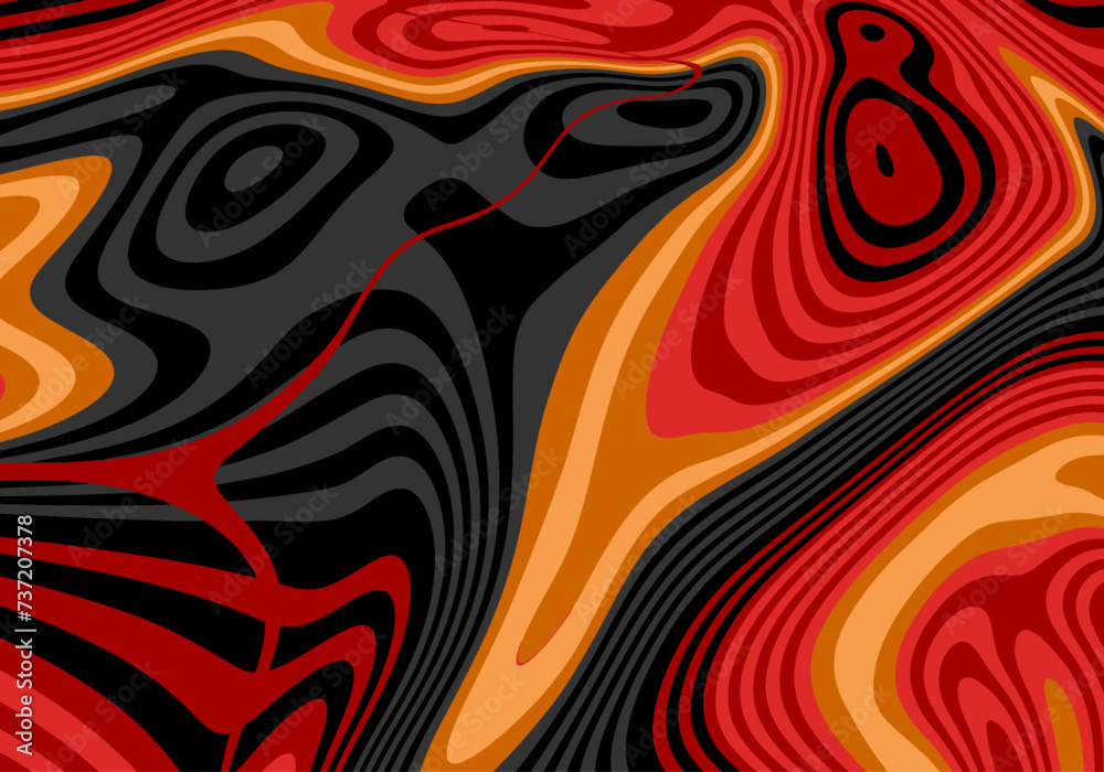 lush lava color Marble texture background vector. Panoramic Marbling ...