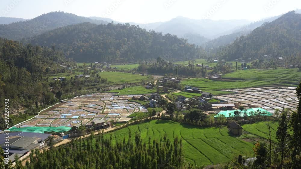 Discover the serene beauty of Surkhet Valley in Nepal, where rustic ...