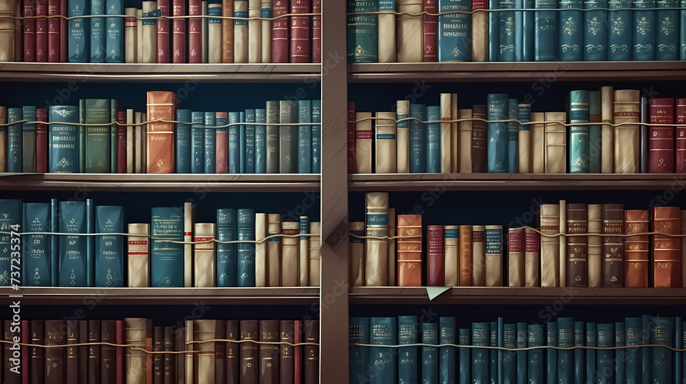 Books background, can be used to depict education, knowledge, learning ...