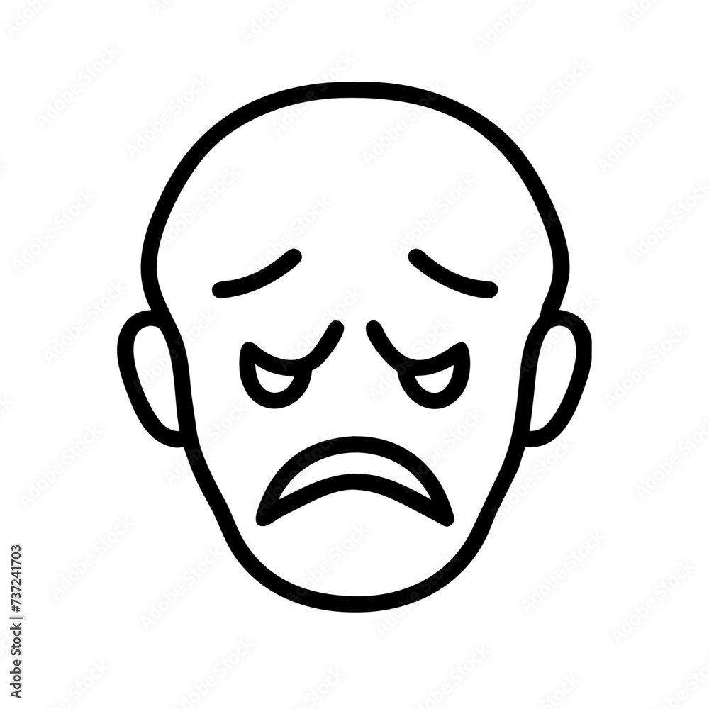 Sad face, face sad, sad, face, sad facial expression, sad facial ...