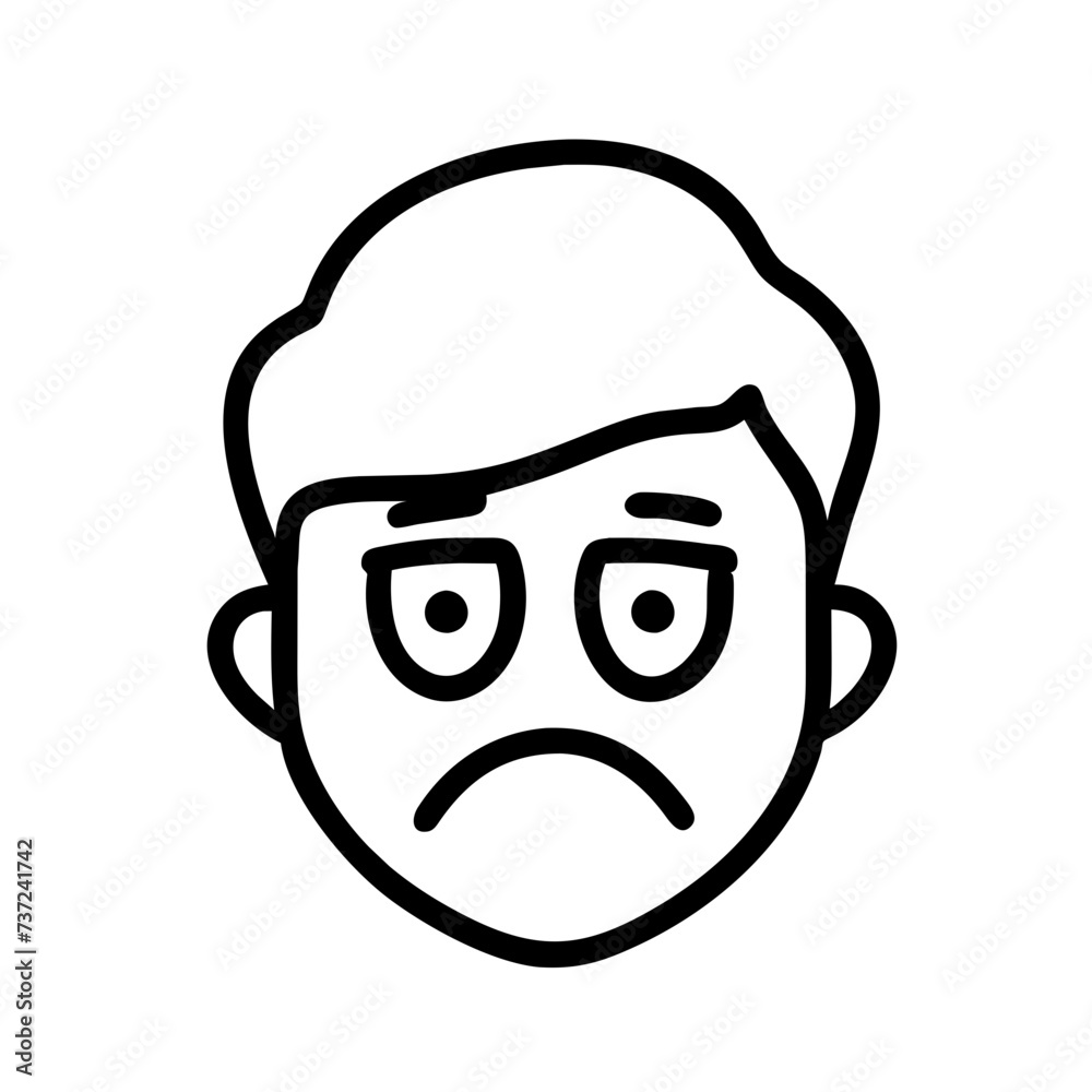 Sad face, face sad, sad, face, sad facial expression, sad facial ...