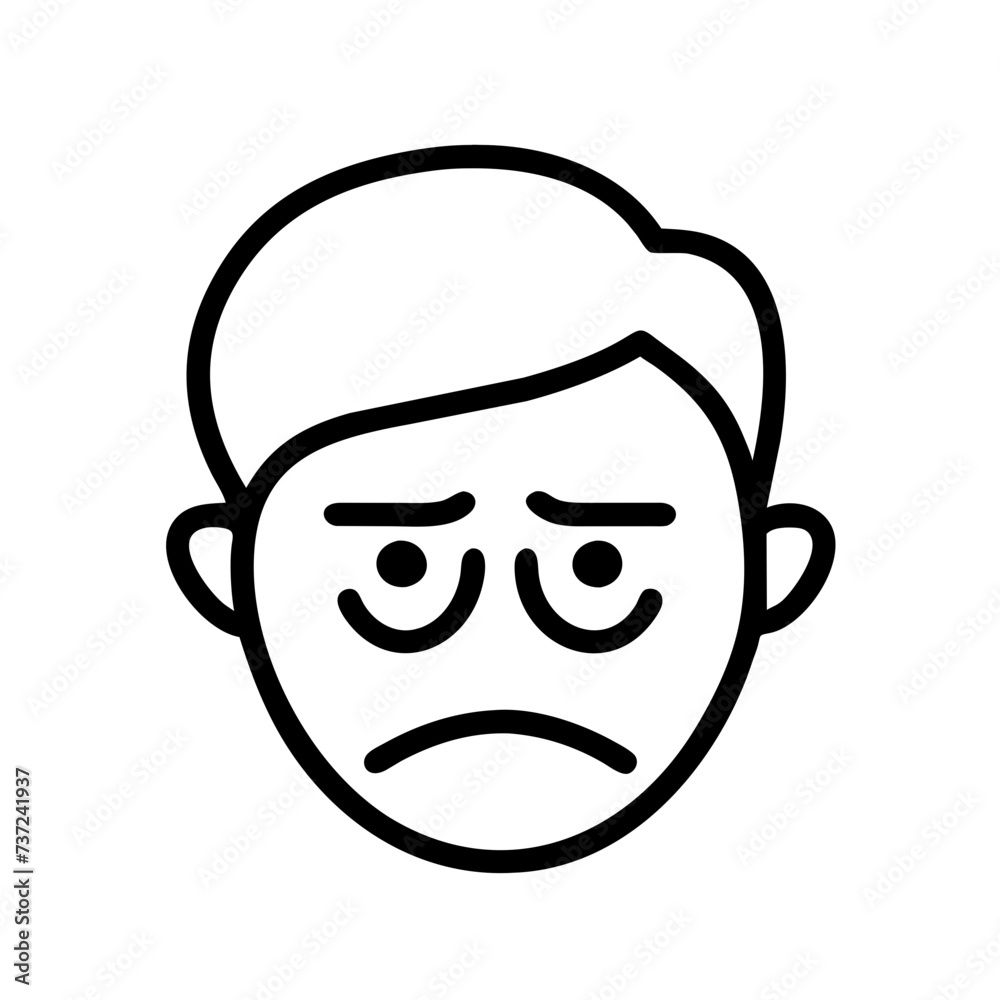 Sad face, face sad, sad, face, sad facial expression, sad facial ...