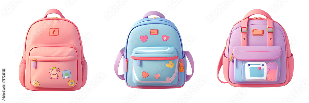 School bag illustration clipart,School bag on transparent background ...