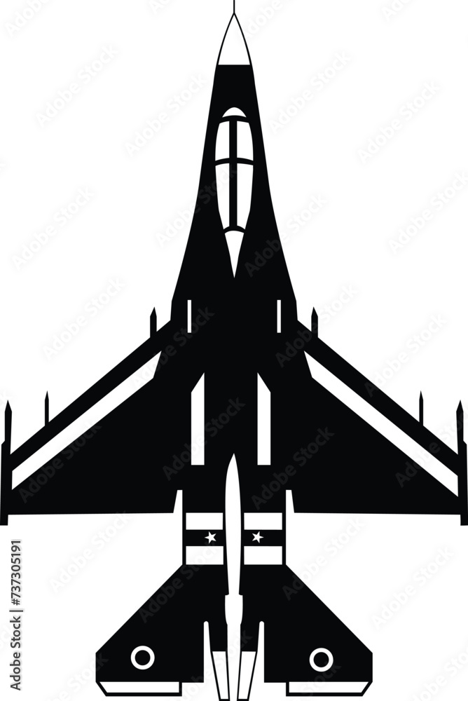 Vetor de Fighter jet Instant download EPS, DXF, SVG, PNG, JPG Digital ...
