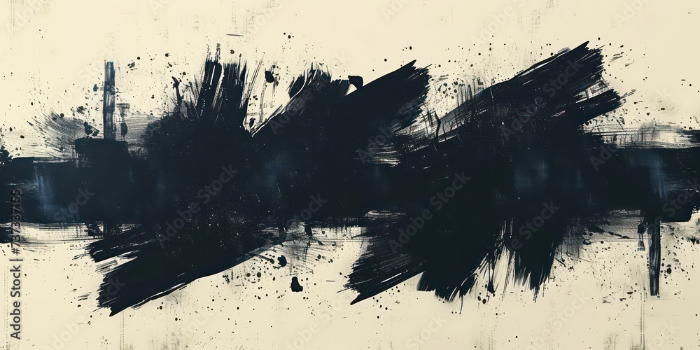 Ultra-minimalist texture with grunge creating a raw, expressive ...