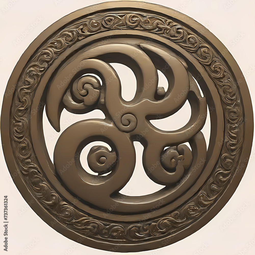 Celtic symbol, Triskelion, an ancient symbol representing spiruality ...