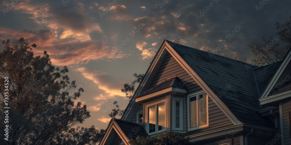 Two houses that are situated side by side. Suitable for real estate ...