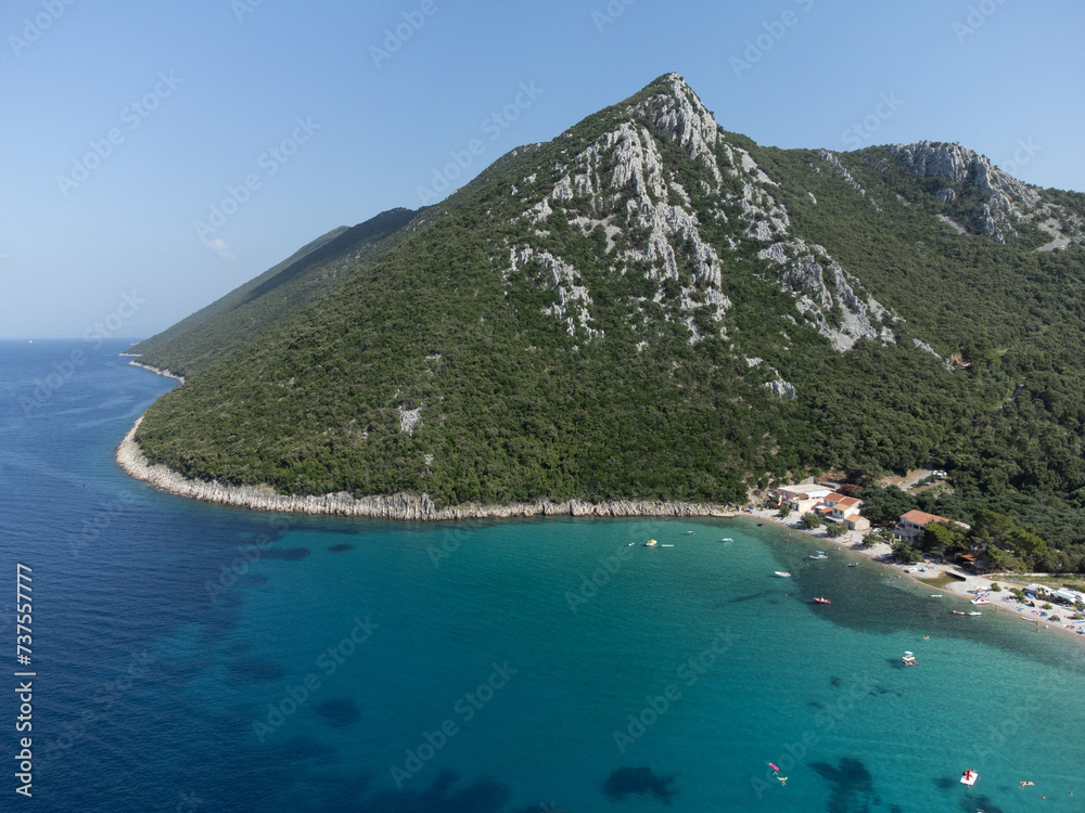 Beautiful Divna beach on Peljesac peninsula in southern Croatia Stock ...
