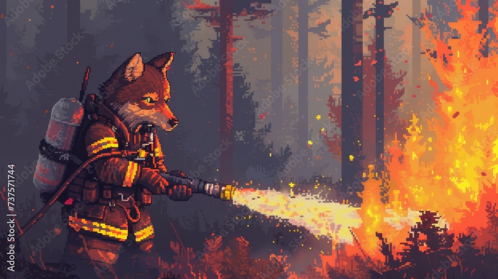 Immerse yourself in a high-stakes digital world of danger and heroism ...