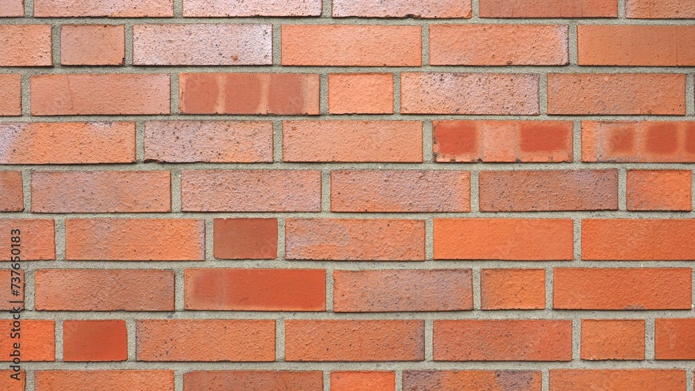 brick wall, brick background, red brick wall, 4k wallpaper, 4k ...