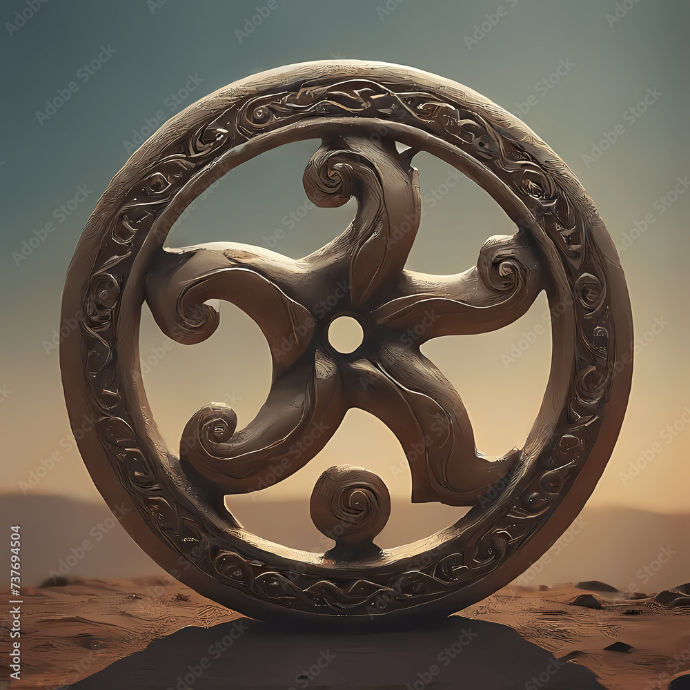 Celtic symbol, Triskelion, an ancient symbol representing spiruality ...