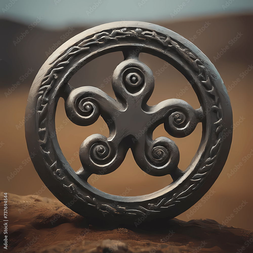 Celtic symbol, Triskelion, an ancient symbol representing spiruality ...